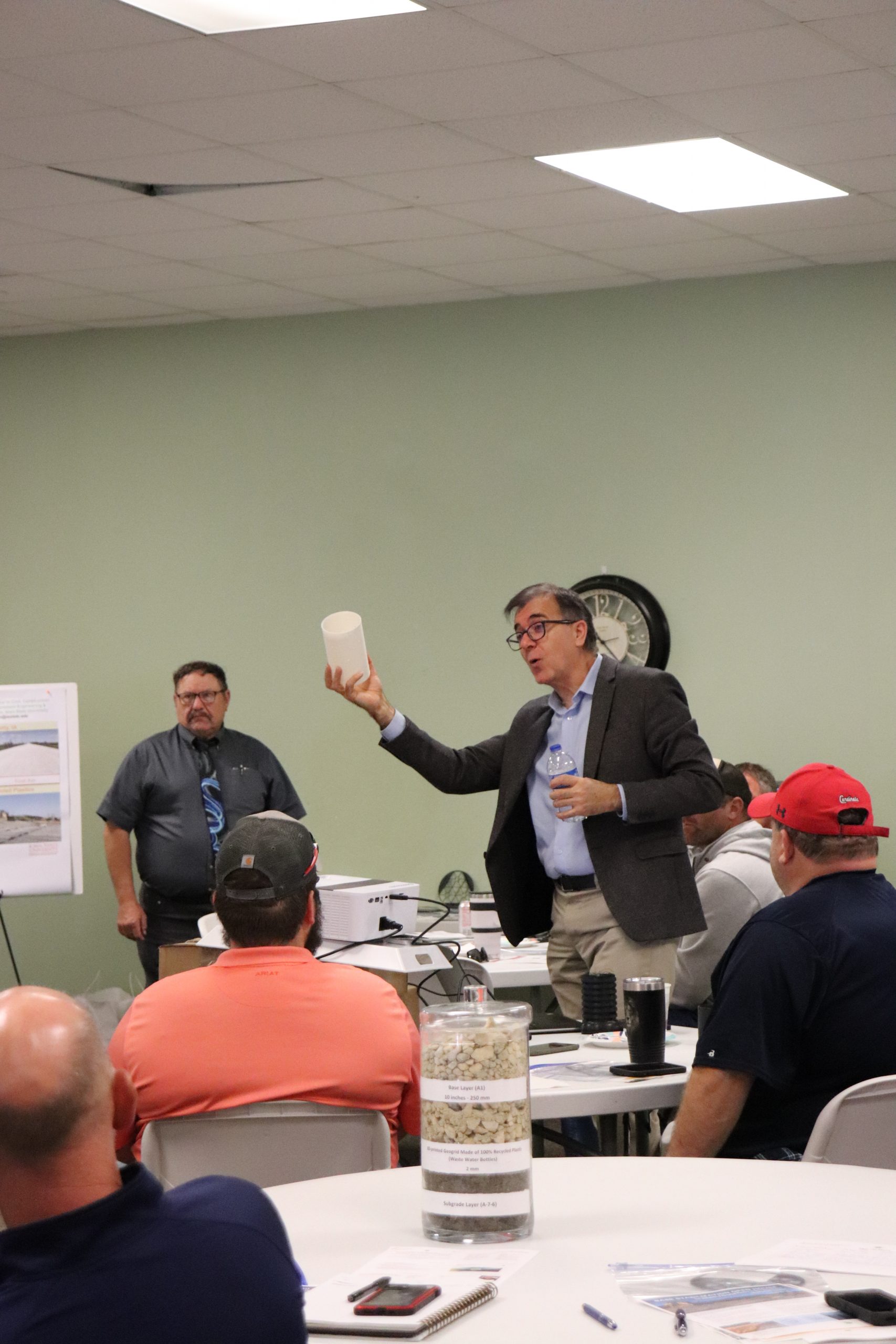 Open house highlights geosynthetic base stabilization research ...